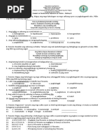 4th Quarter Exam. Fil 8 | PDF