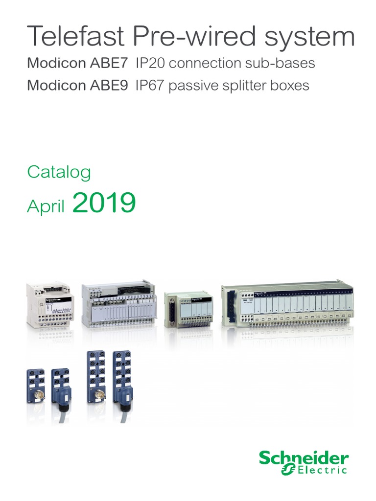 ABE7 Module Ref | PDF | Programmable Logic Controller | Electrical ...