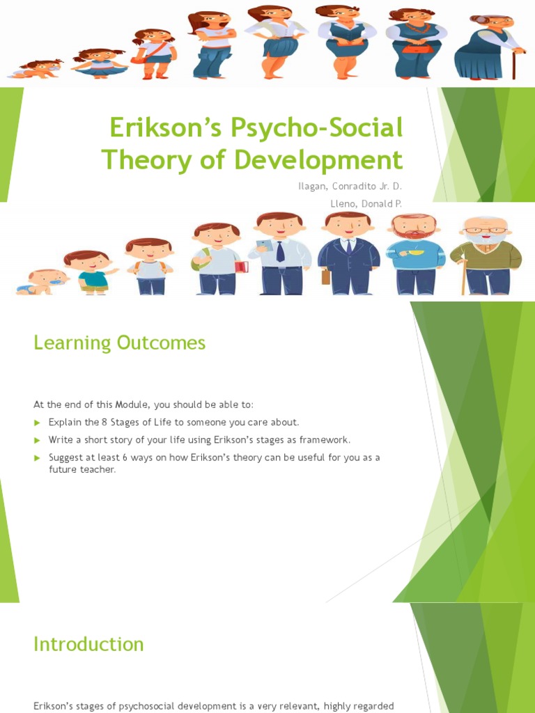 Erik Erikson's Psycho-Social Theory of Development | PDF