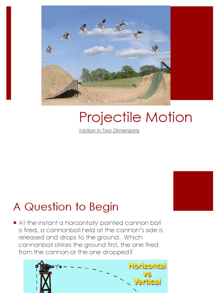 Projectile Motion1 Pdf