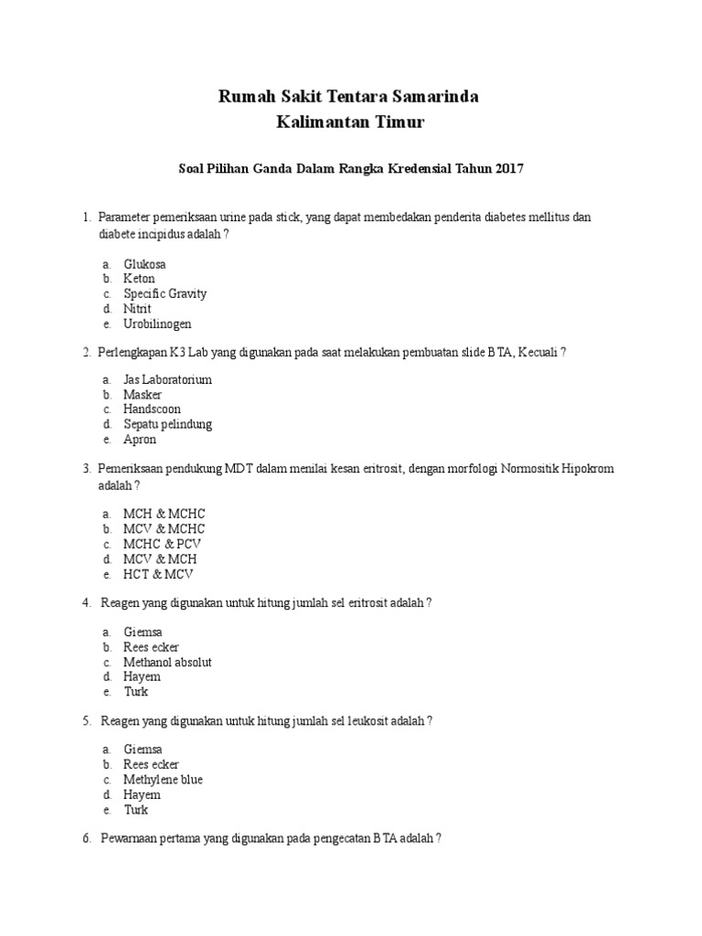 Soal Kredensial | PDF | Sains & Matematika | Teknologi & Rekayasa