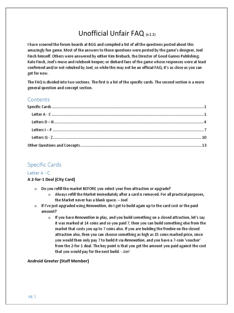 Unofficial FAQ | PDF | Insurance | Money