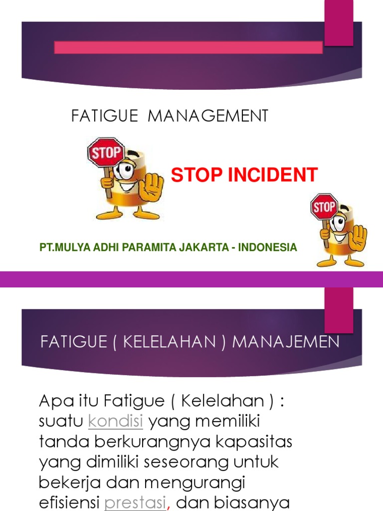 Rest Management Fatique | PDF