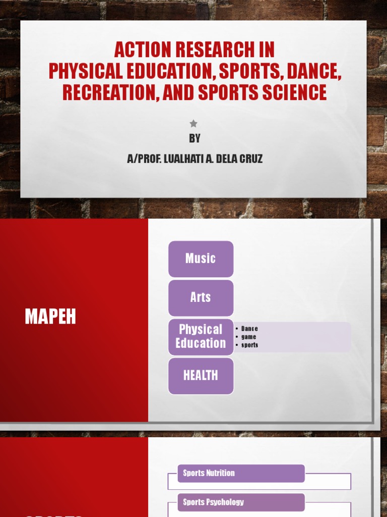 Action Research Topics | PDF | Physical Fitness | Physical Education