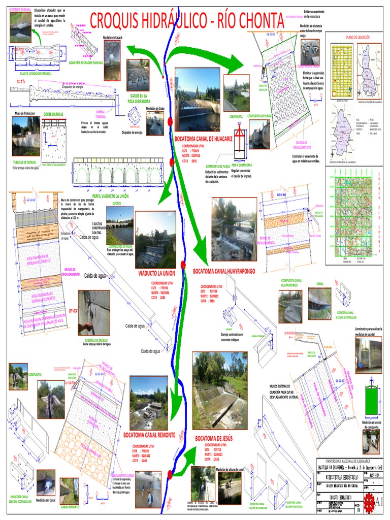 2016 Croquis Hidráulico Río Chonta | PDF | Naturaleza