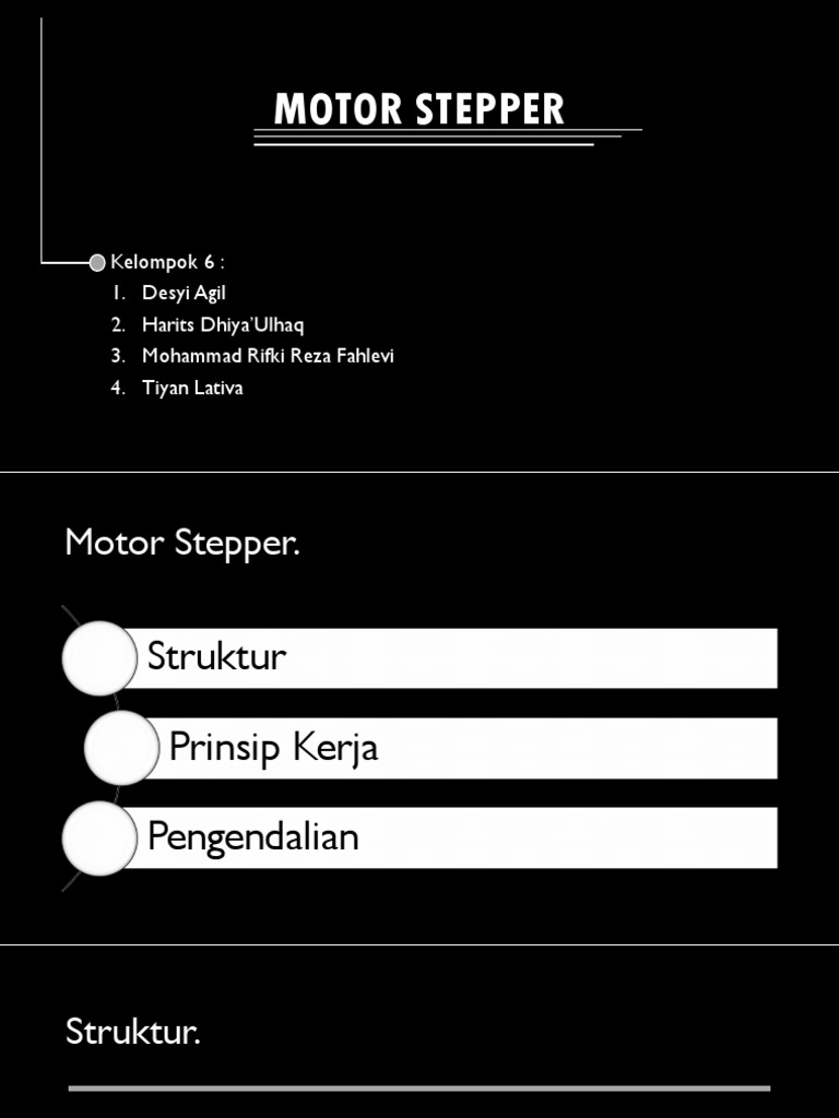 Motor Stepper | PDF