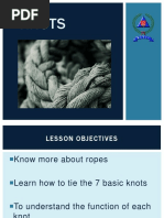 Ropemanship and Knot Tying | PDF | Rope | Knot