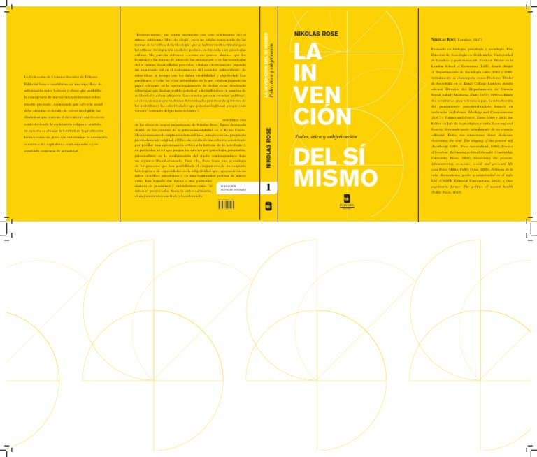Nikolas Rose La Invencion Del Si Mismo. | Descargar gratis PDF ...