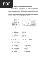 Spesifikasi Excavator Komatsu PC 200 | PDF