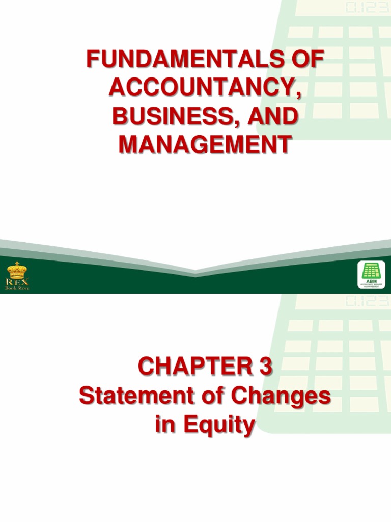 Statement of Changes in Equity Overview | PDF | Equity (Finance ...
