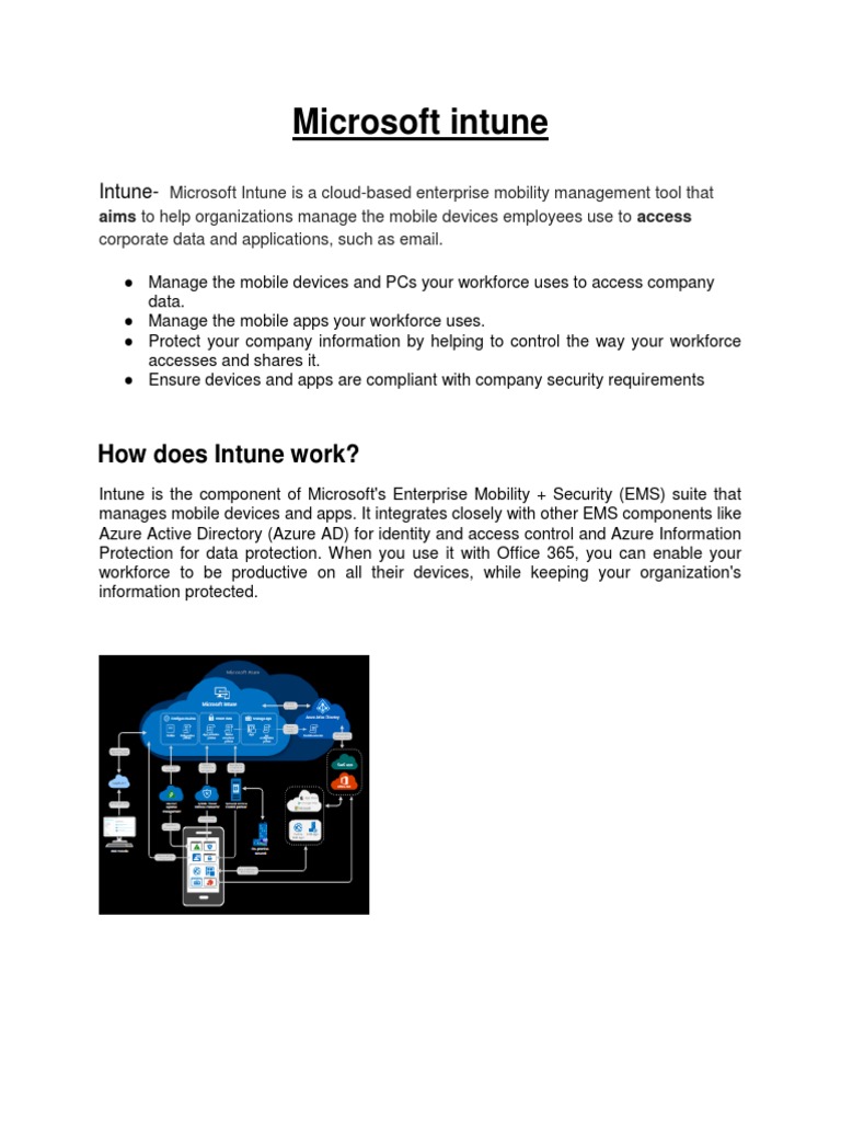 Microsoft Intune | PDF | Windows 10 | Mobile App
