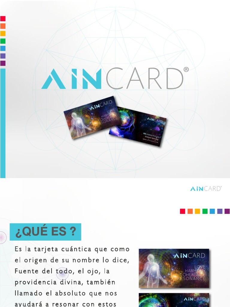 Aincard Presentation Es | PDF | Las bacterias | Sangre