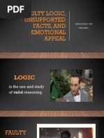 Lesson Plan on Logical Fallacies | PDF | Fallacy | Argument