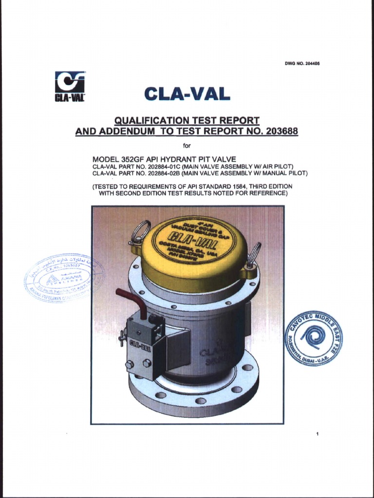 Segment 003 of HYDRANT PIT VALVE SE-APD-01MC-MTL-00037 - F | PDF