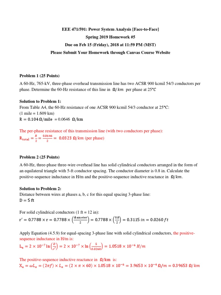 05-HW 05 Soln Face PDF | PDF
