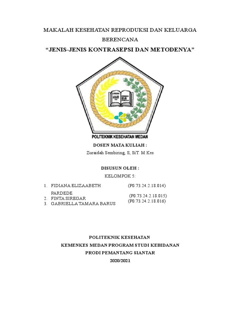 Jenis KB Dan Metodenya | PDF