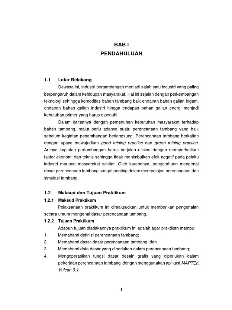 Lap Akhir Prak Perencanaan (Sofware Vulcan) | PDF | Metode & Bahan Ajar | Seni