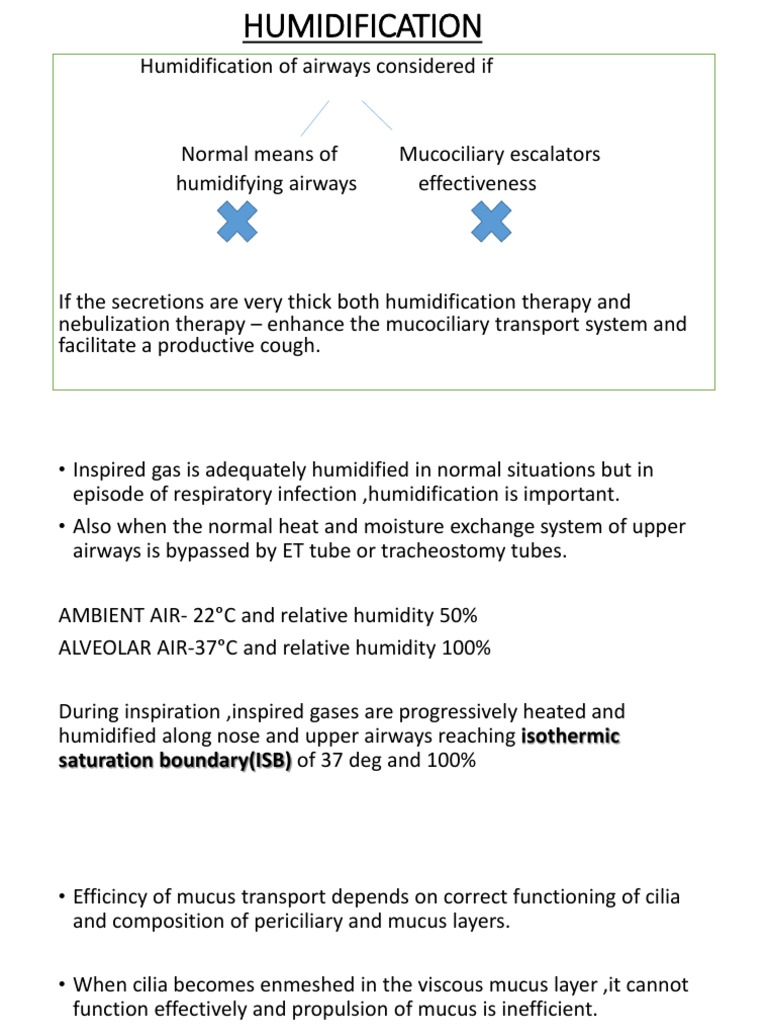 Humidification | PDF