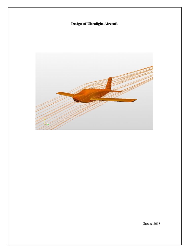 Ultralight Aircraft Design Overview | PDF | Technology & Engineering