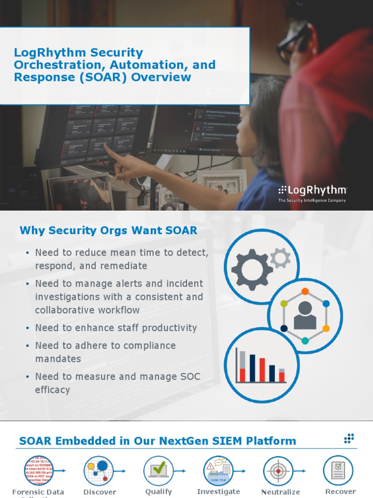 Security Orchestration, Automation, and Response (SOAR) | PDF