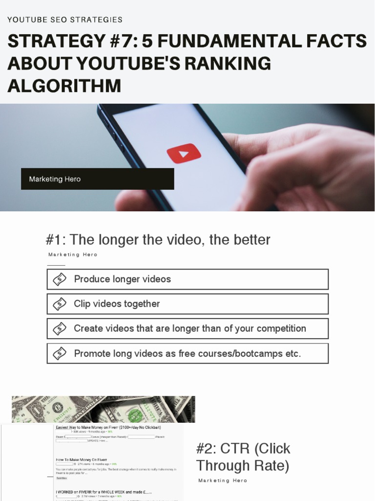 Fundamental Facts About The YouTube Algorithm PDF Guide PDF | PDF