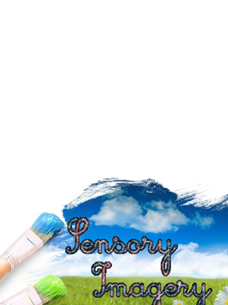 Understanding Sensory Imagery Types | PDF | Art | Poetry