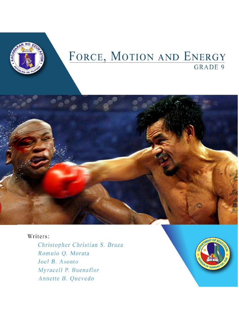 Force Motion Energy 9final PDF | PDF