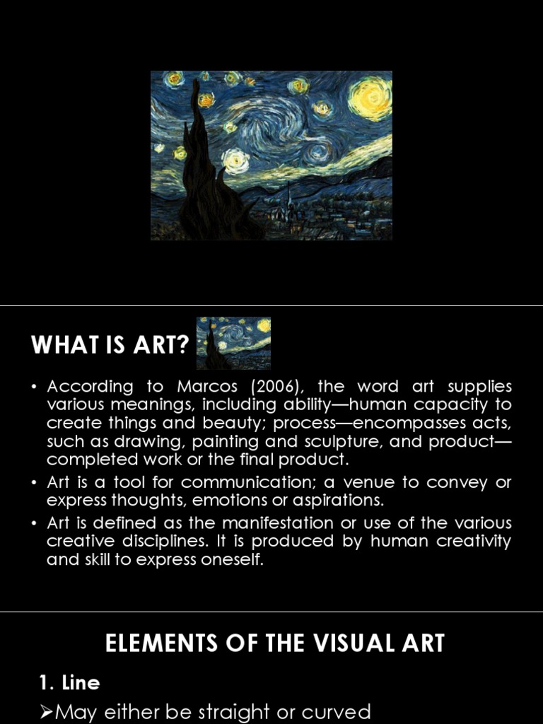 Elements of The Visual Art | PDF