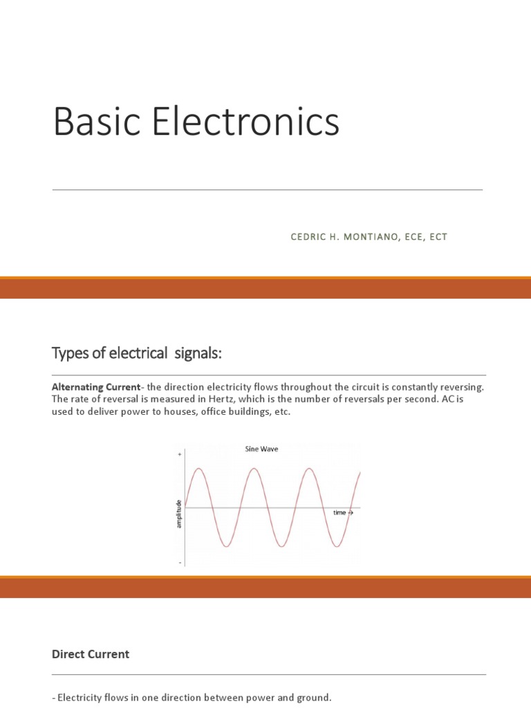 Basic Electronics | PDF