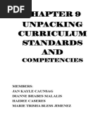 Unpacking Curriculum Standards | PDF | Competence (Human Resources) | Curriculum