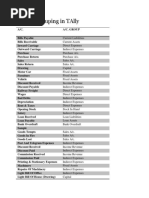 Tally Ledger Under Group List | PDF | Expense | Discounting