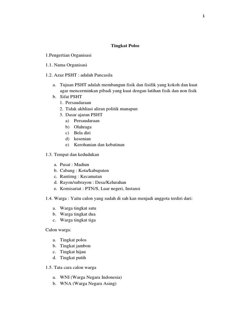 Tingkat Polos | PDF | Karier & Perkembangan | Kajian Bahasa Asing