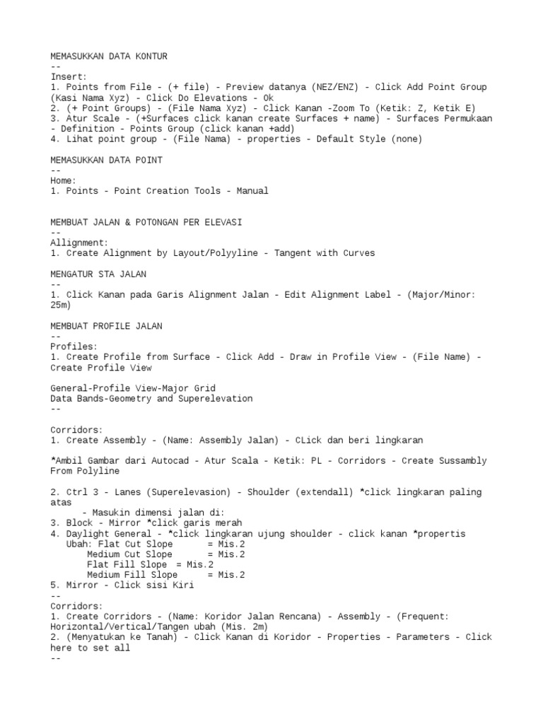 AutoCAD Civil 3D | PDF