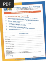 LIC Life Certificate Format | PDF