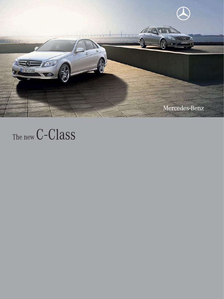 C-Class W204 1107 02 | PDF | Transmission (Mechanics) | Airbag