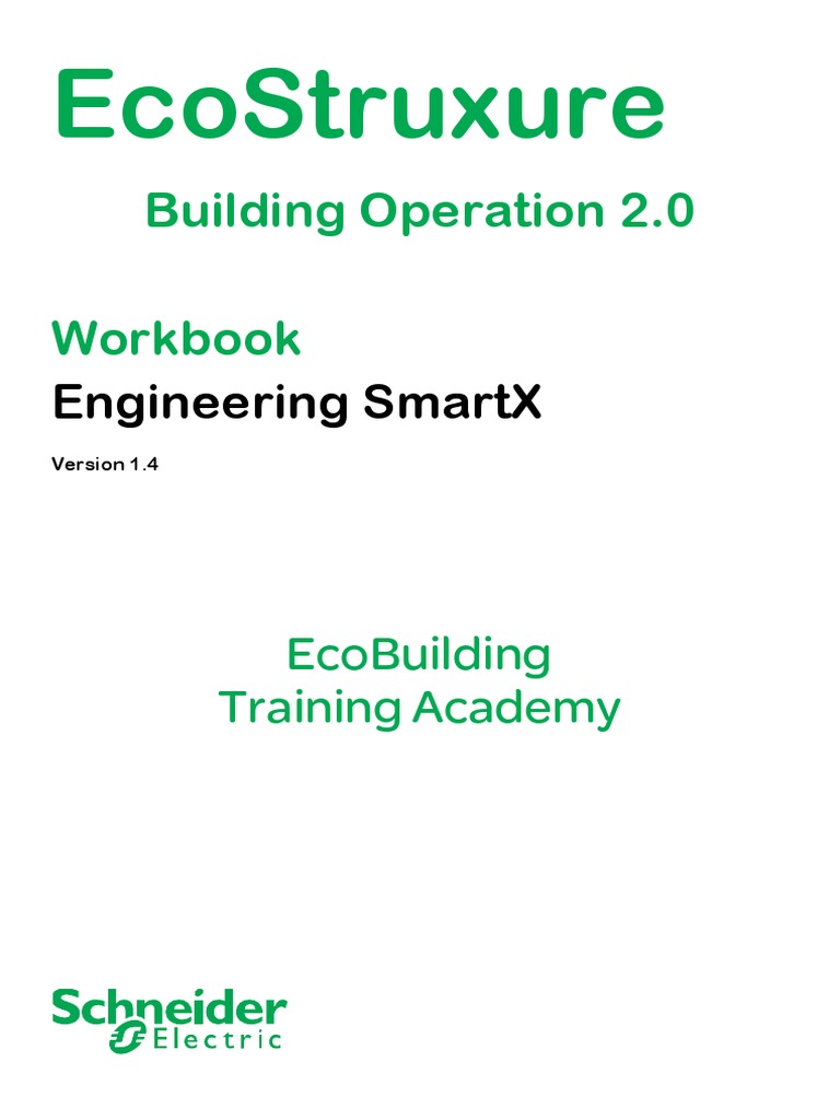 Workbook - EcoStruxure Building Operation 2.0 V1.4 | PDF