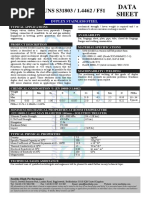 Material Comparison Aisi 1006, SWRM6, Swch18a, Swch22a | PDF