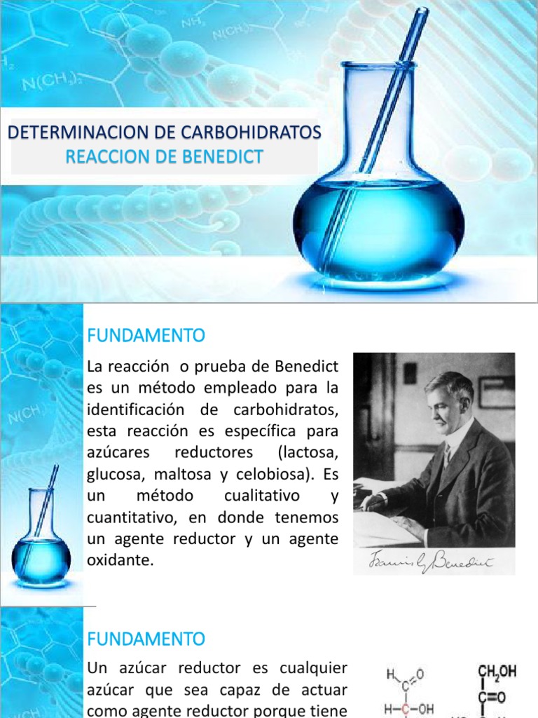 Reactivo de Benedict | PDF