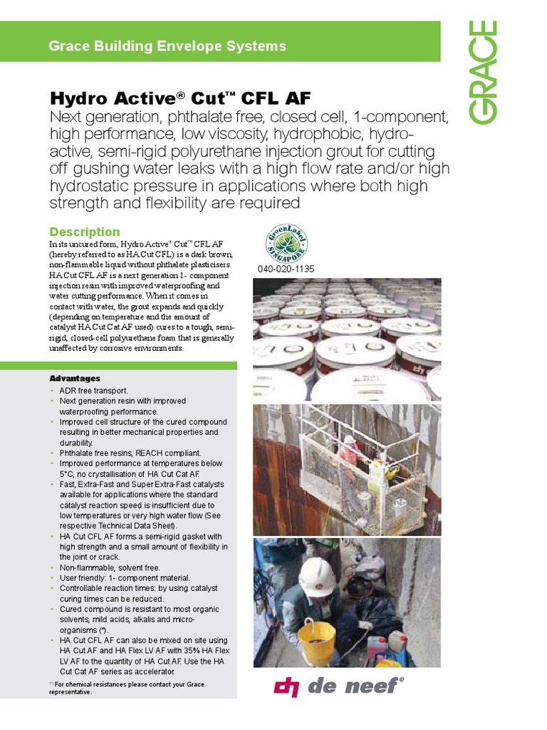 HA CUT Data Sheet | PDF