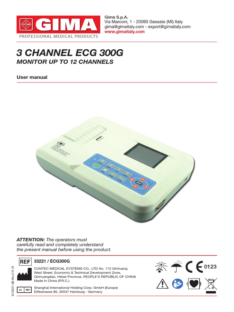 Ecg 300 G | PDF | Technology & Engineering