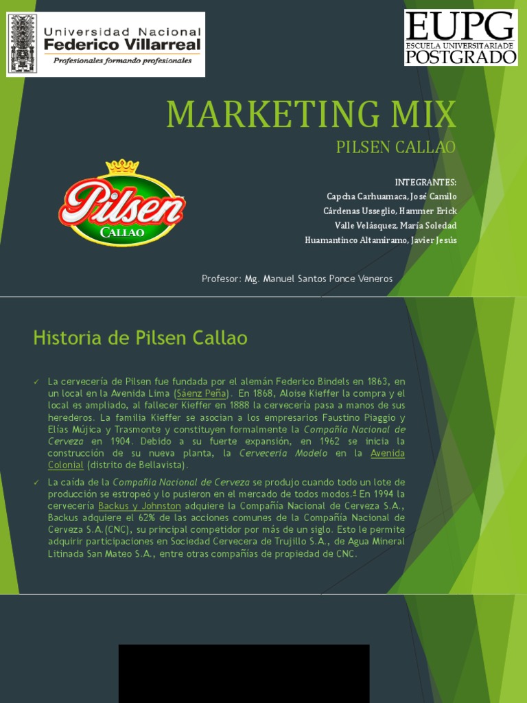 Marketing Mix Pdf