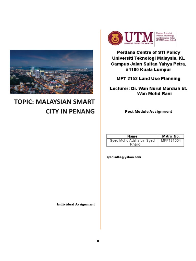Malaysia's Smart Cities Penang | PDF