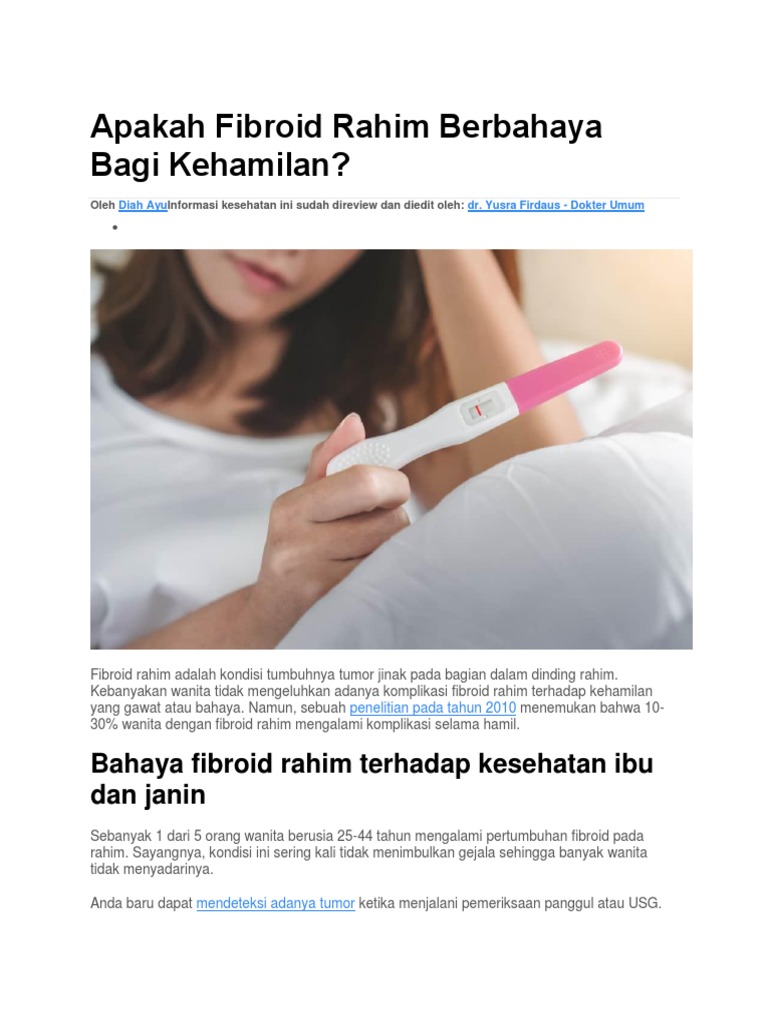 Fibroid Rahim | PDF