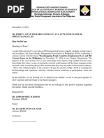 Affiliation Sample Letter 2 | PDF