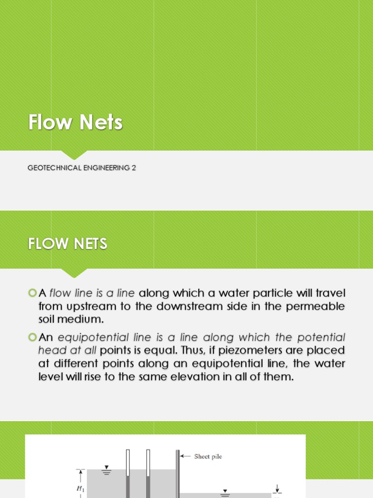 Flow Net Analysis in Geotechnical Engineering | PDF