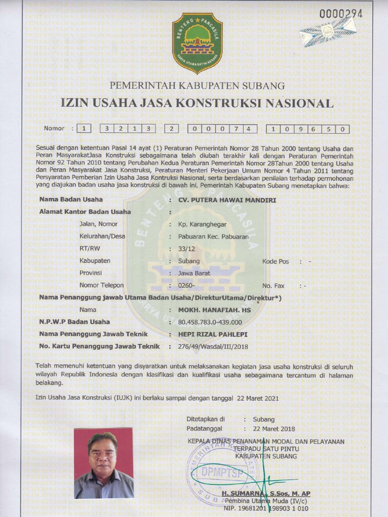 Cv. Putera Hawai Mandiri PDF | PDF