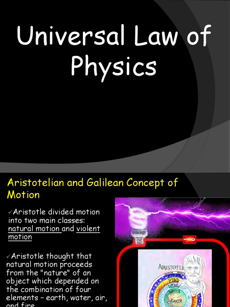 Aristotelian vs. Galilean Motion Concepts | PDF | Young Adult