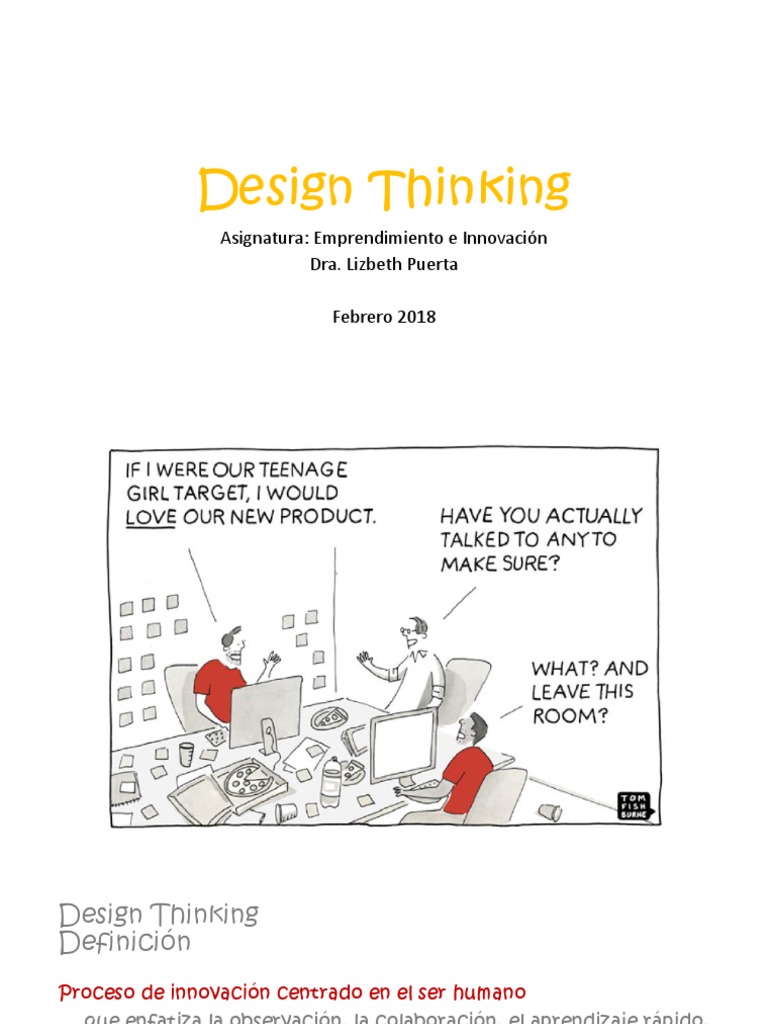 Sesion 4 Design Thinking | PDF