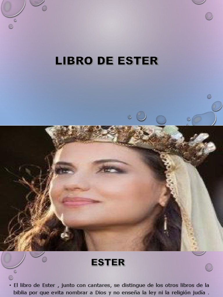 Exposicion Del Libro de Ester | PDF