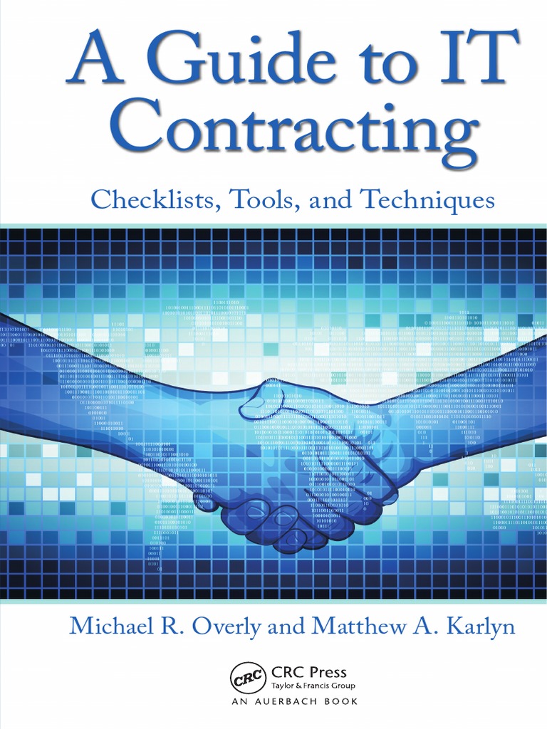 A Guide To IT Contracting Checklists - Tools - and Techniques PDF | PDF ...